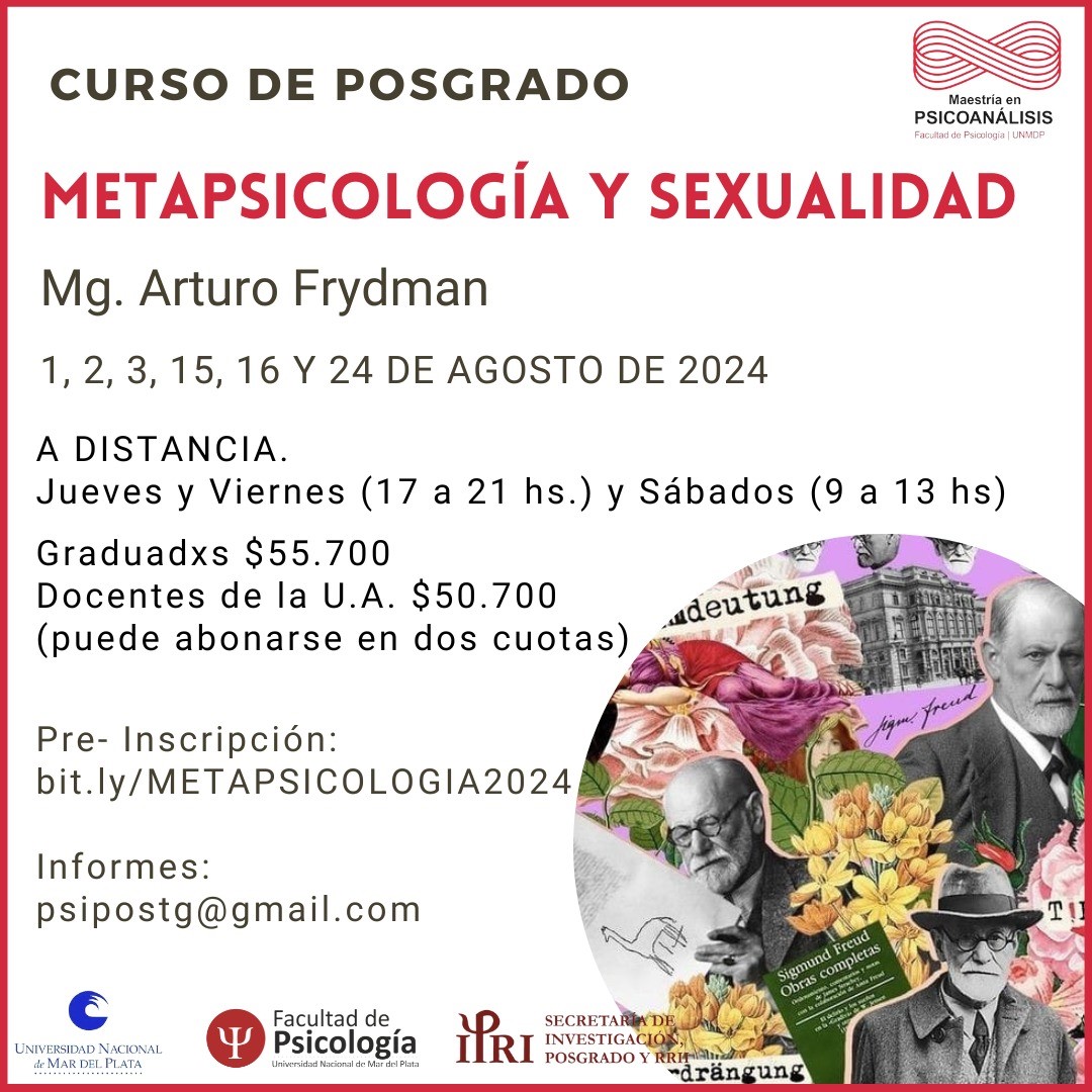 Resumen de Metapsicología y sexualidad